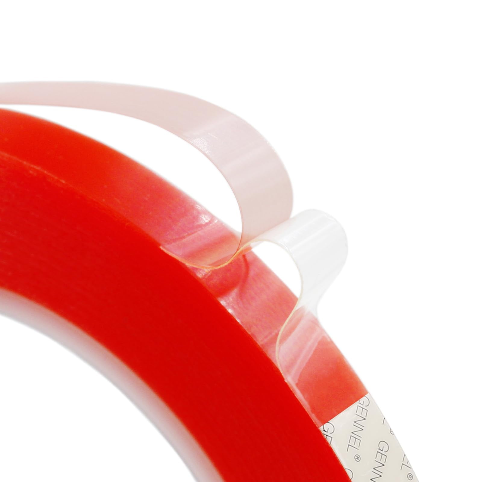 GENNEL 15mm x 25M Clear Double Sided Strong Adhesive PET Tape for ...