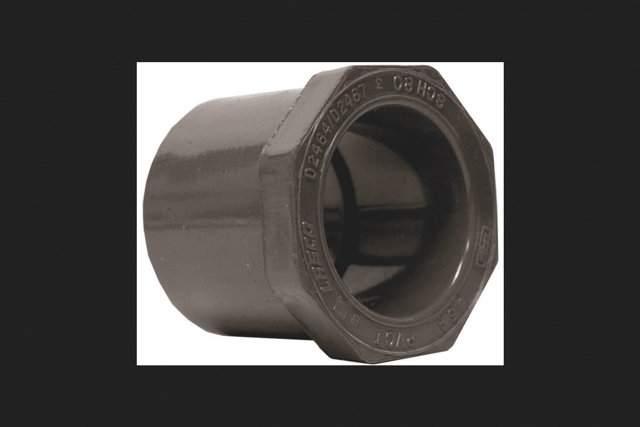 Thrifco 8213334 2 Inch x 1-1/4 Inch Slip x Slip PVC Bushing SCH 80 ...