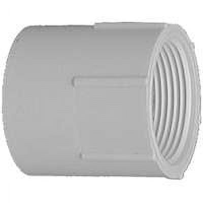 LASCO 435030BC Pipe Adapter, 3 in, Slip x FIP, PVC, SCH 40 Schedule ...