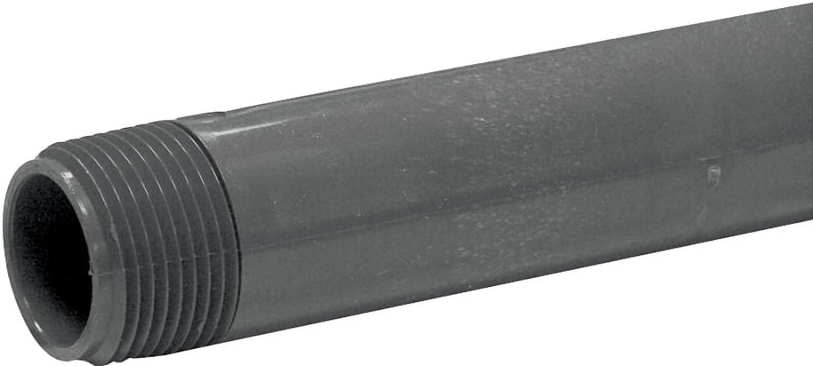 GENOVA P-1-8 Pipe Nipple, 1 in, PVC, SCH 80 Schedule, 8 in L - Walmart.com