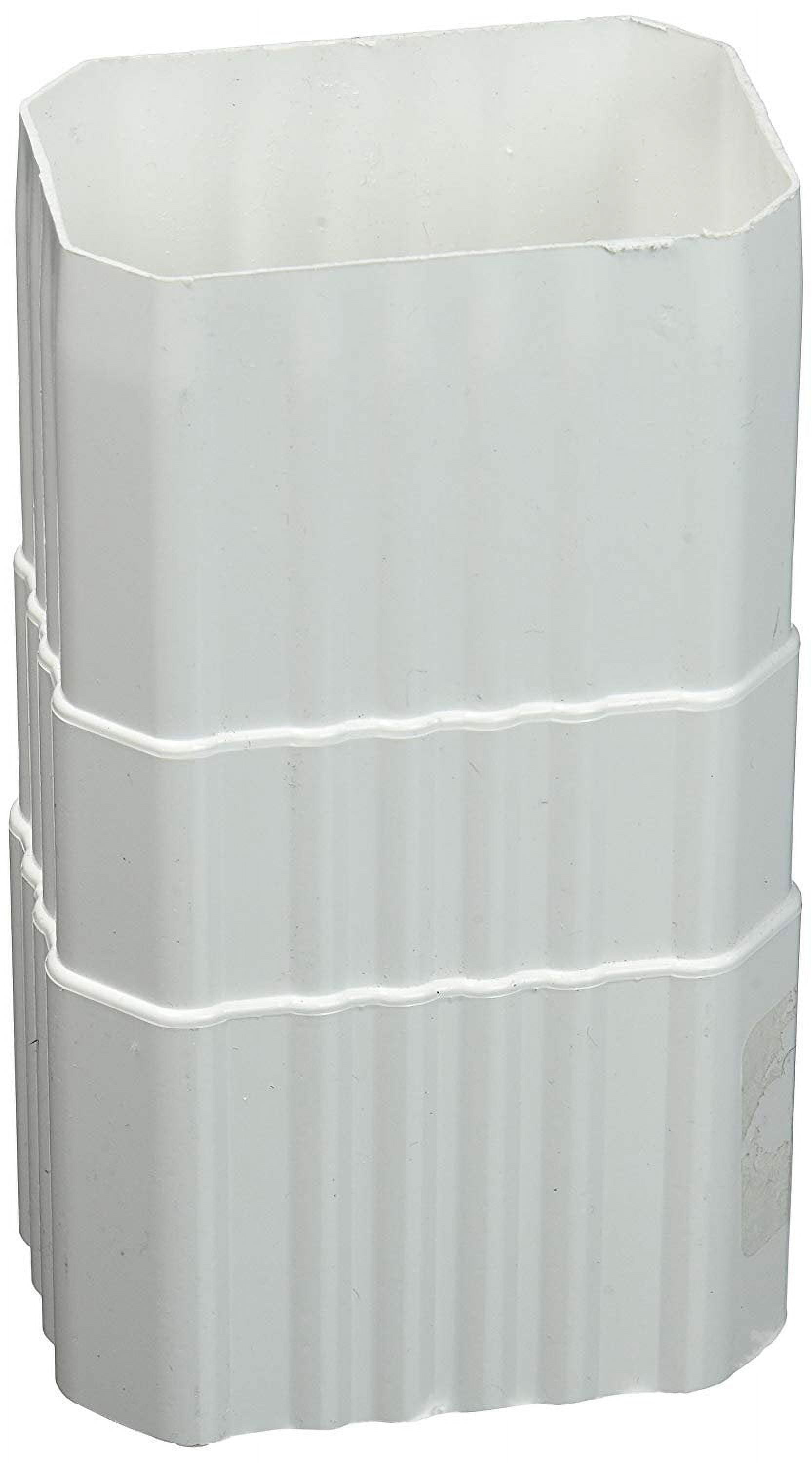 Genova AW203 Downspout Coupler, White - Walmart.com