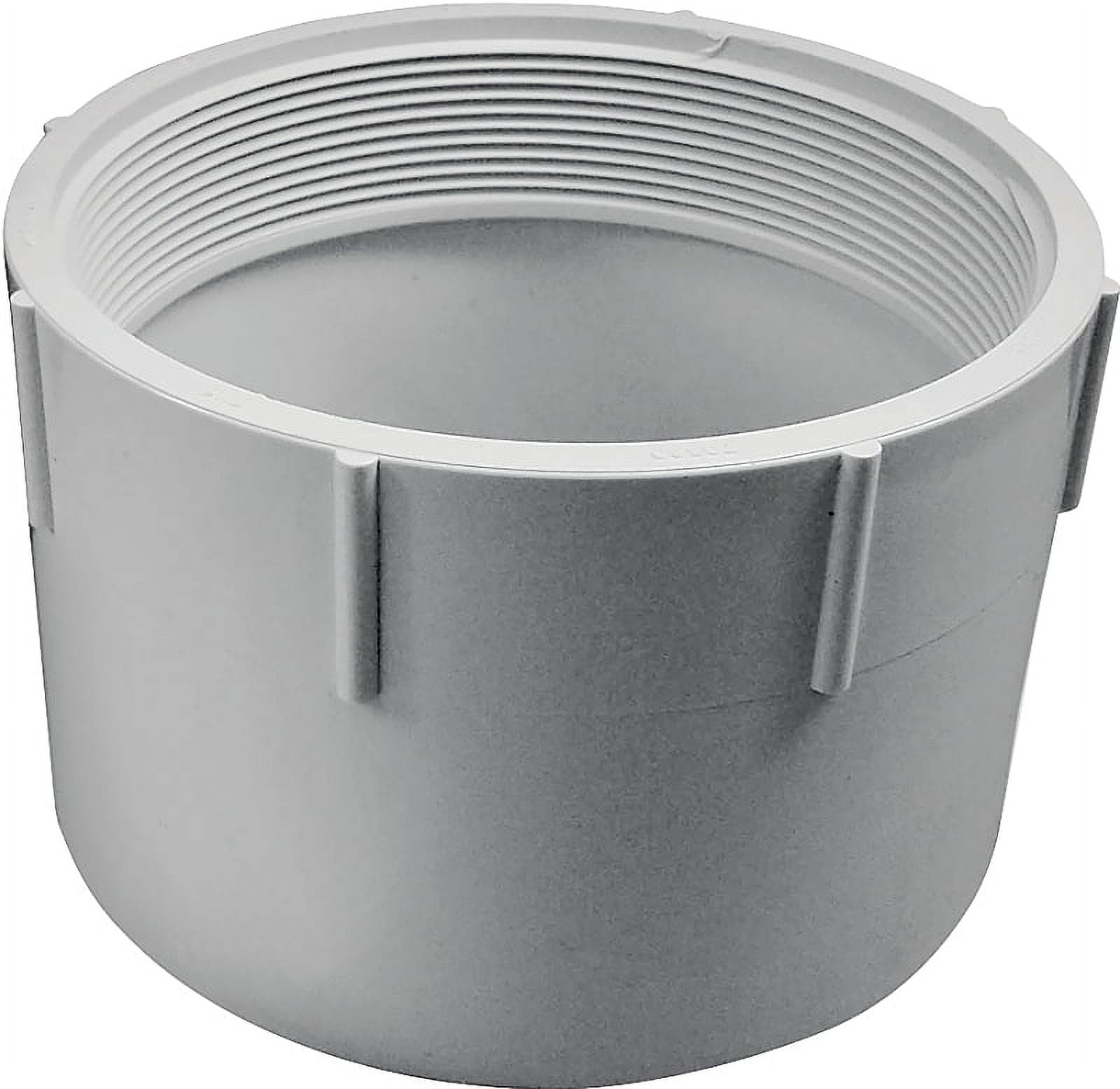 GENOVA PRODUCTS 70360 Genova 700 Solvent Weld Dwv Pipe Adapter, 6 In ...