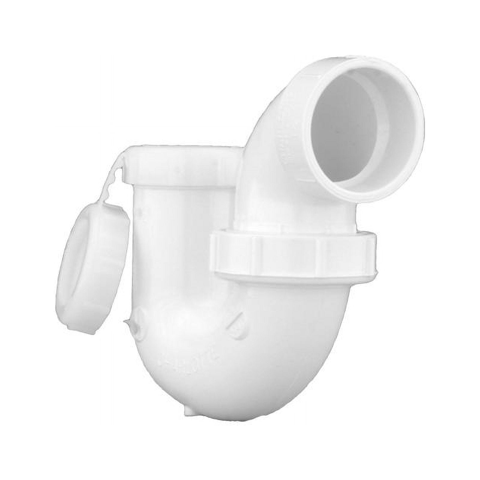 Charlotte Pipe PVC00711P0600 P-Trap with Union Schedule 40 1-1/2" Hub X ...