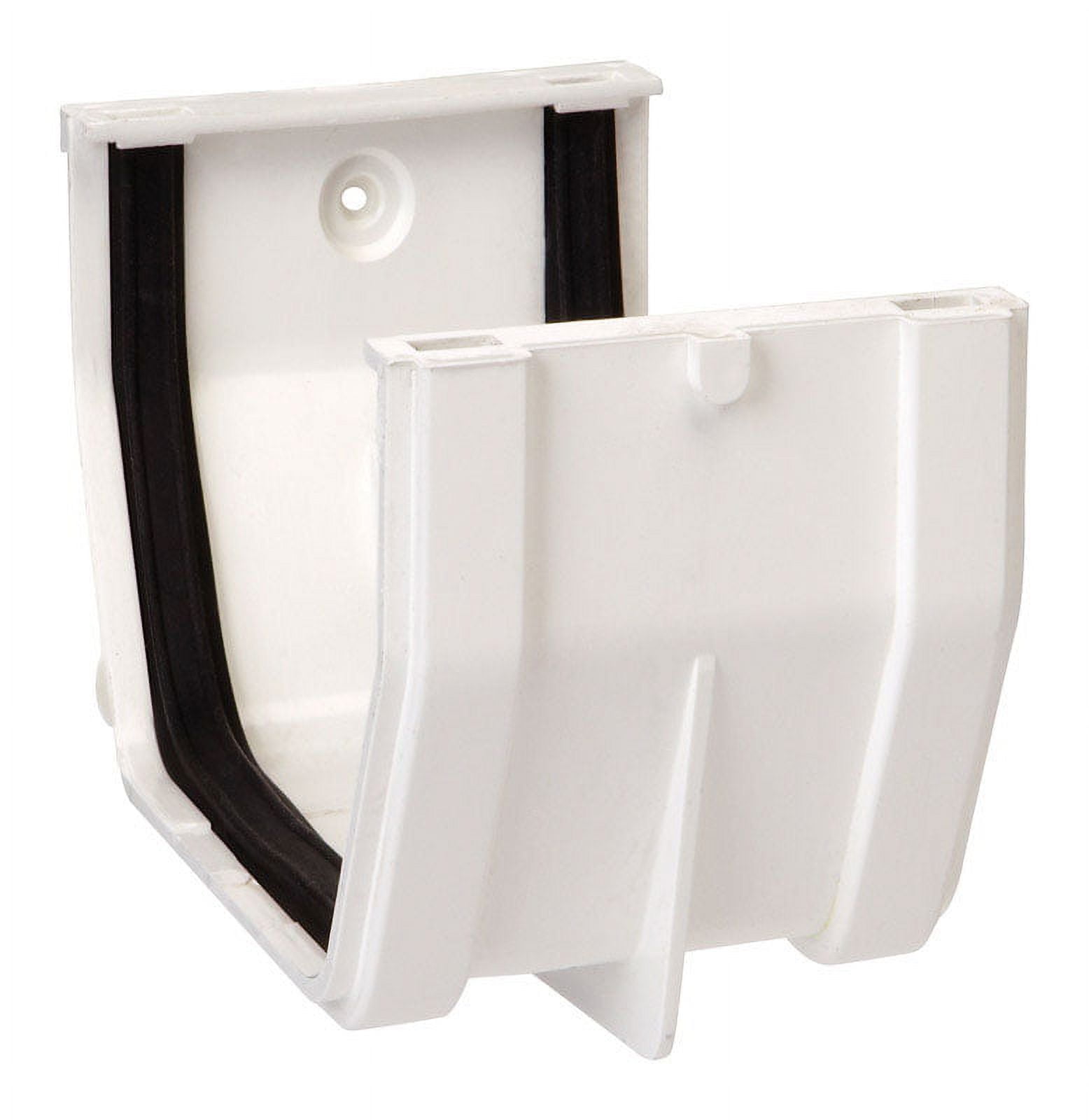 GENOVA PRODUCTS TV177451 White Gutter Slip Joint - Walmart.com
