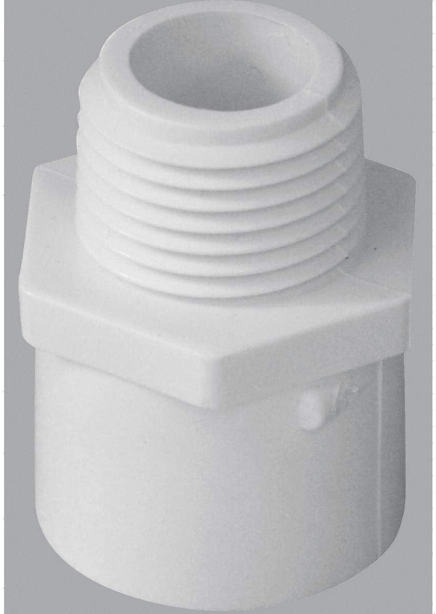 GENOVA Products 30421 1-1/2" Slip x 2 Male Iron Pipe Adapter - Walmart.com