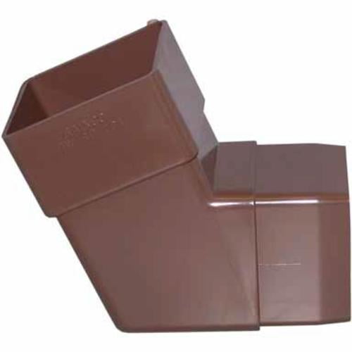 GENOVA RB201 Downspout Elbow Vinyl Brown - Walmart.com