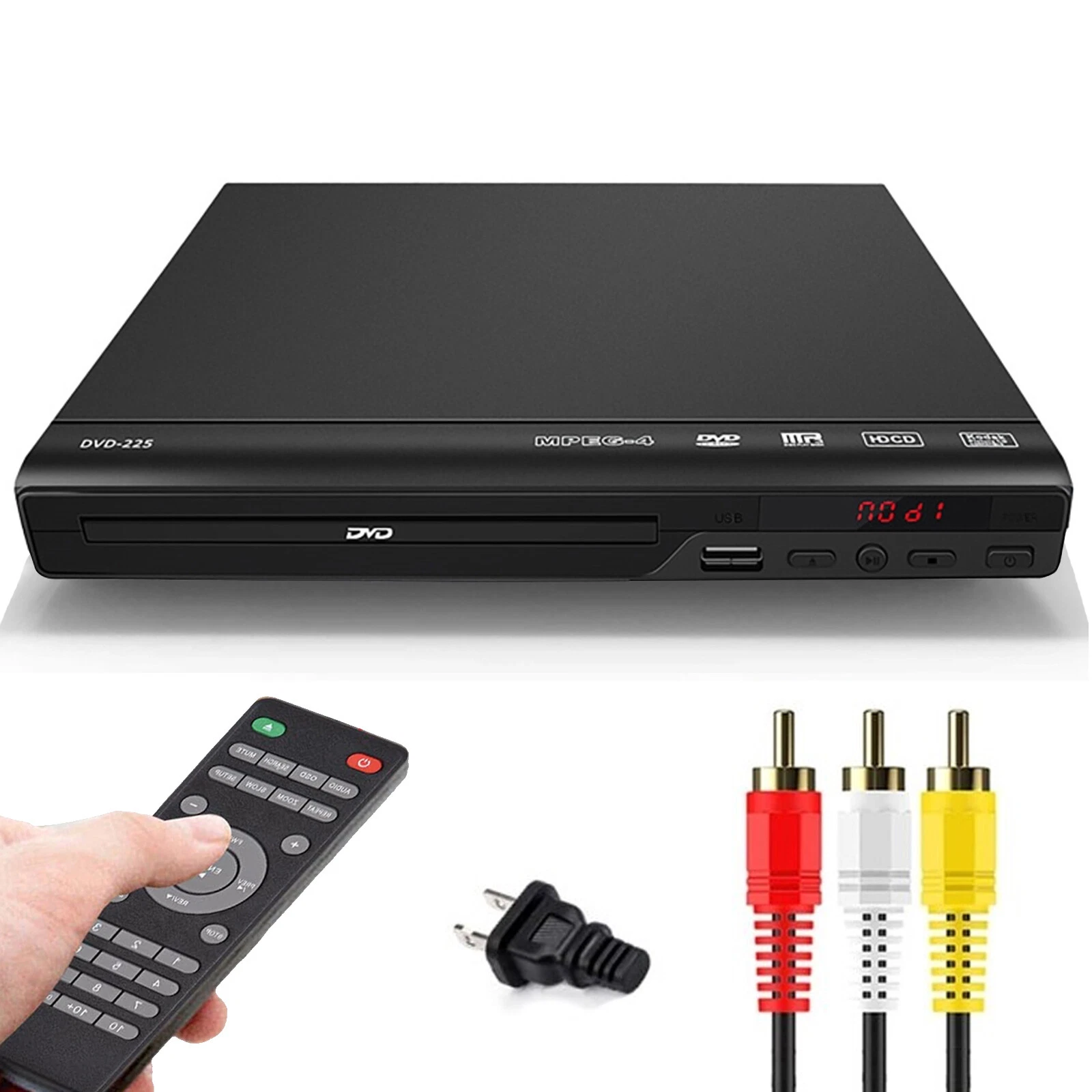 DVD Players for TV with HDMI, DVD Players That Play All Regions, Simple ...