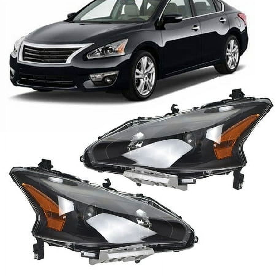 GENRICS Headlights Front Head Lamps Replacement for 2013 2014 2015 ...