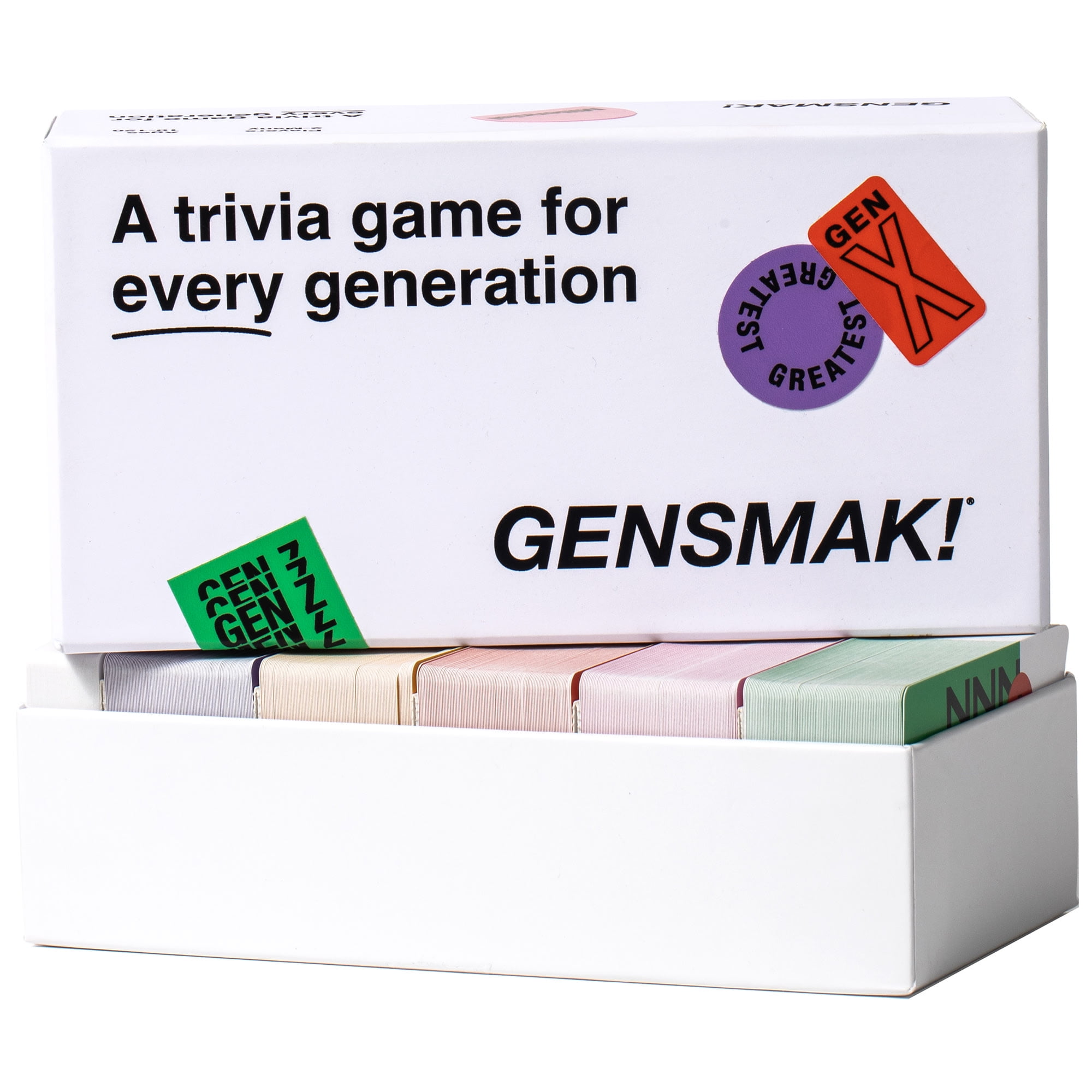 GENSMAK!- A Party Trivia Game for Every Generation- Ages 13+ - Walmart.com