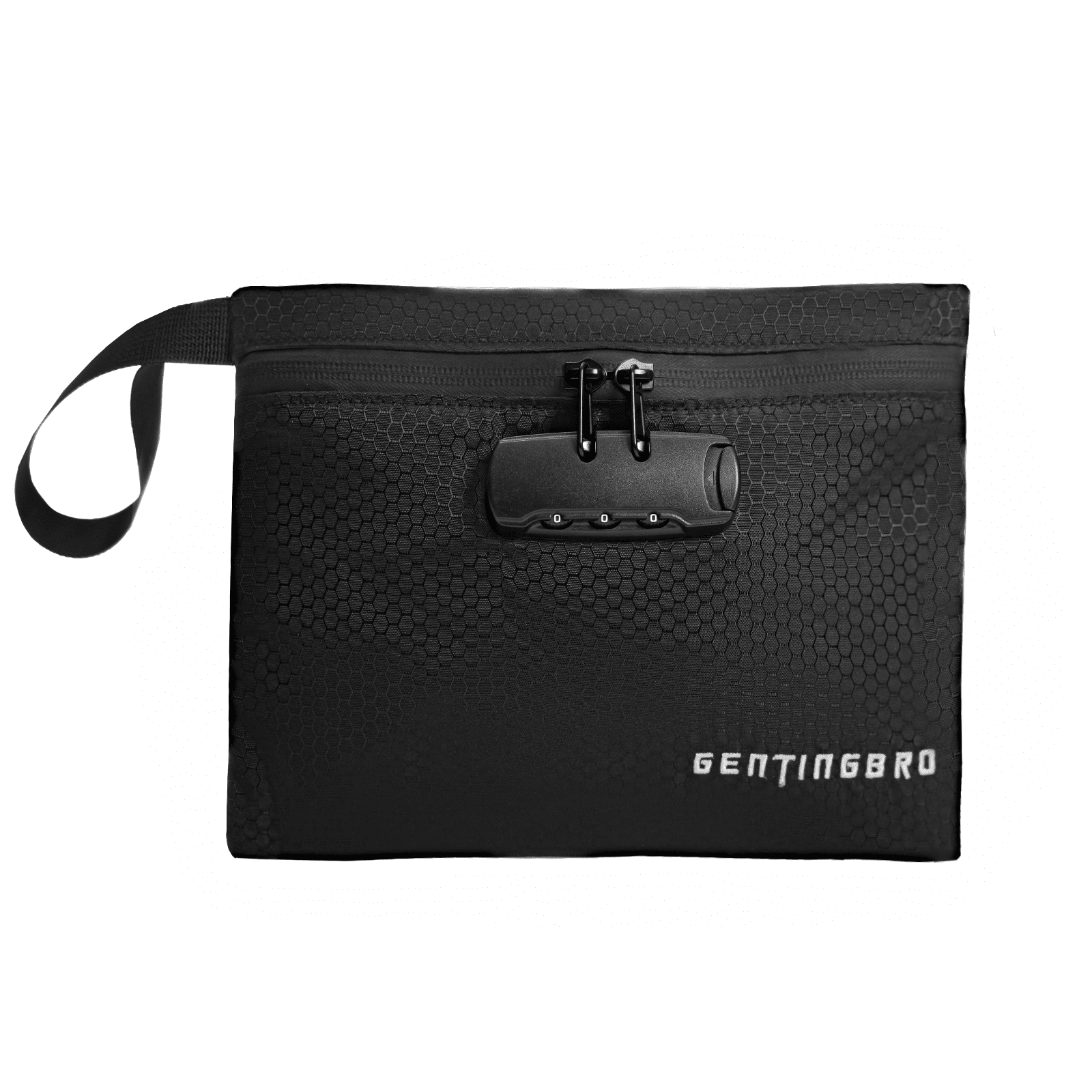 GENTINGBRO Light Black 9x7 Inch Bag, Combination Lock, Multipurpose ...