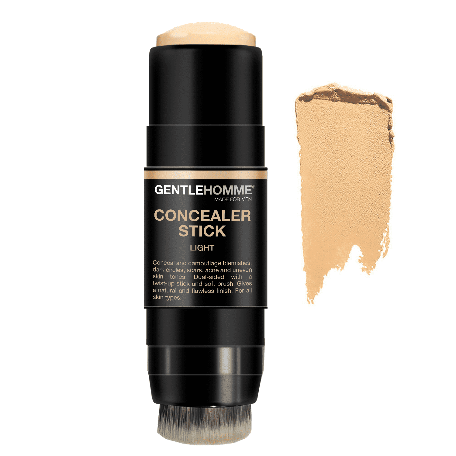GENTLEHOMME CONCEALER STICK FOR MEN - Light Color - Men’s Makeup ...