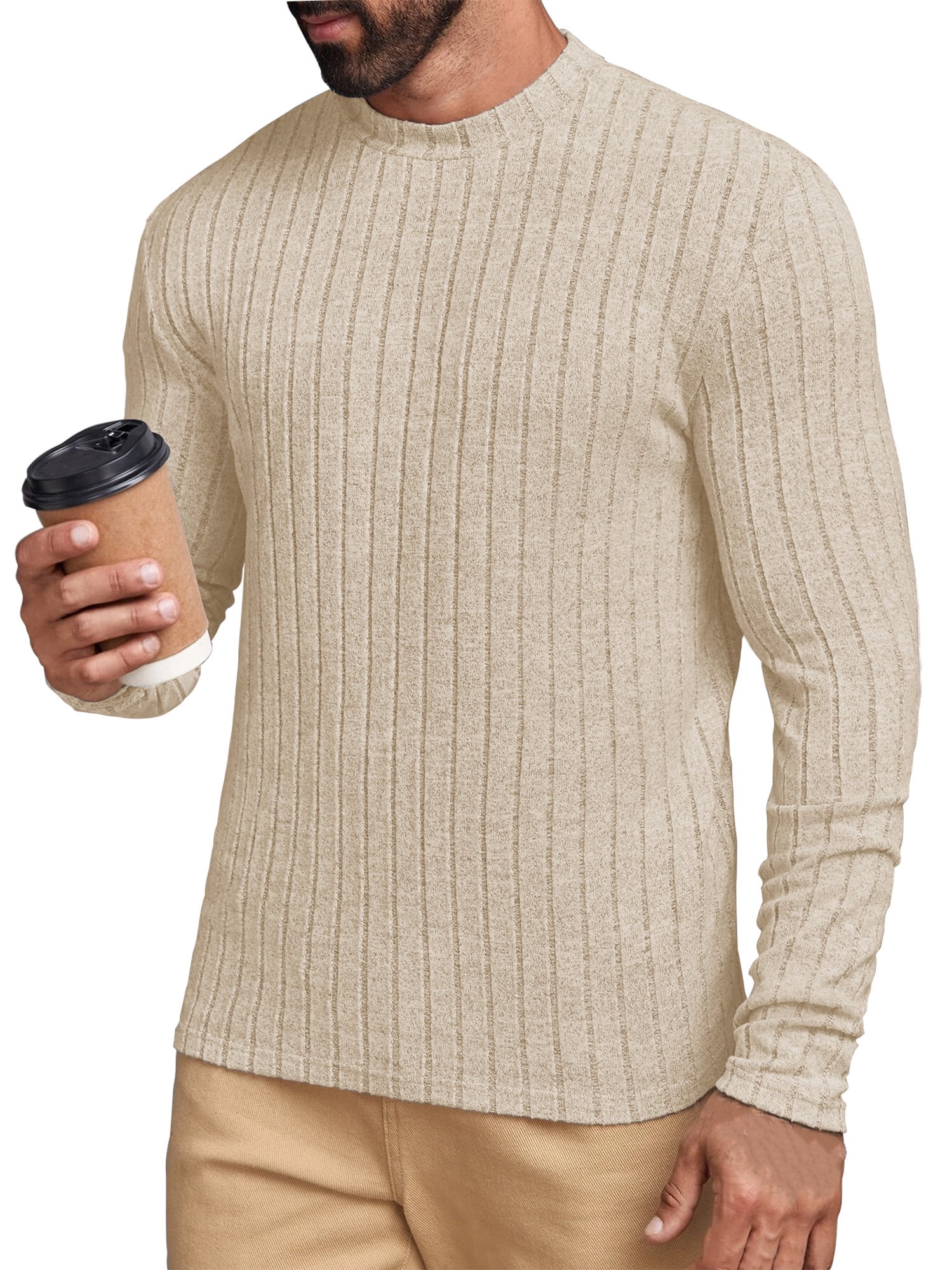 GENTS BLISS Long Sleeve Mens Shirts Casual Pullover Shirts for Men ...