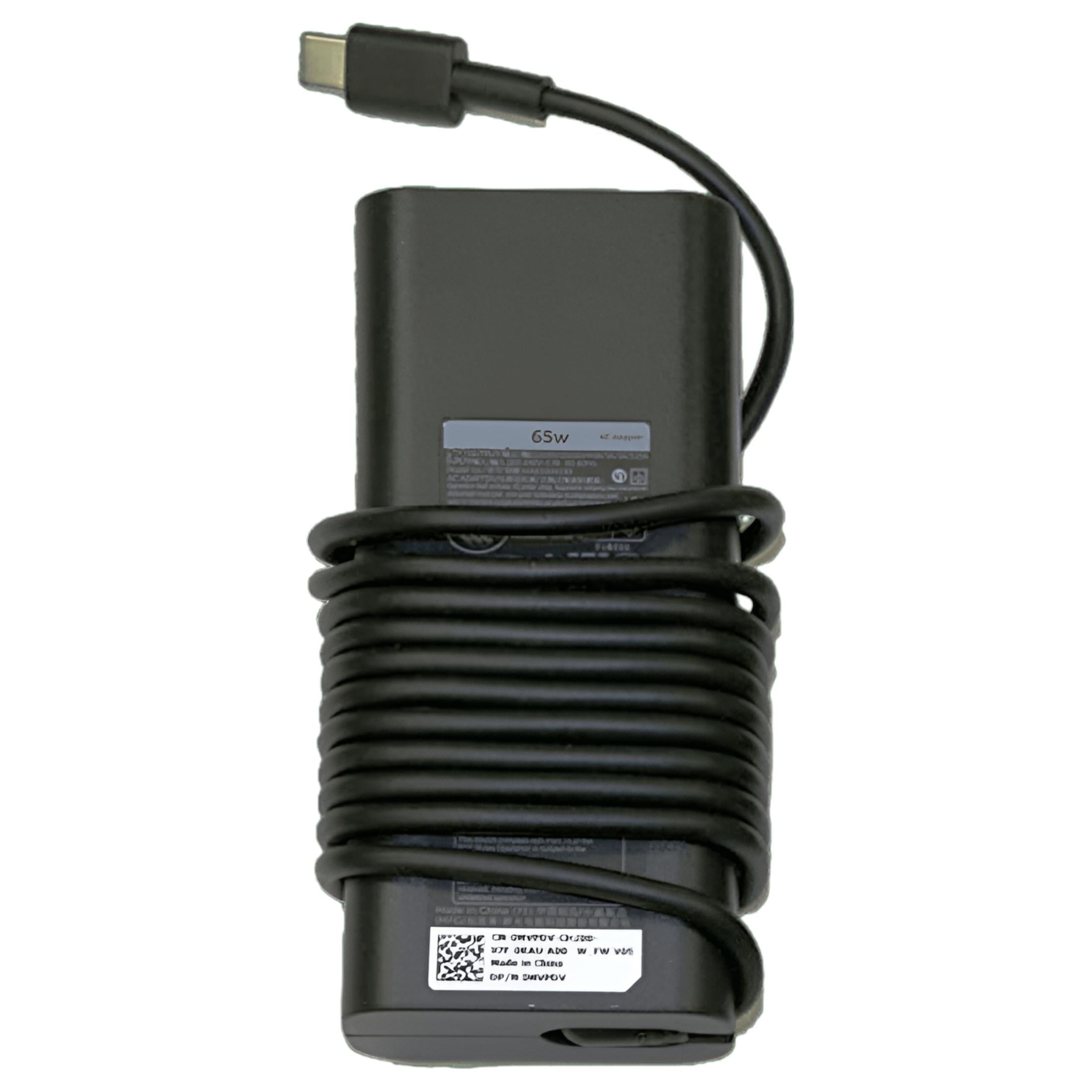 GENUINE DELL 65W USB-C Charger - Black HA65NM190 MVPDV GJJYR - Walmart.com GENUINE DELL 65W USB-C Charger - Black HA65NM190 MVPDV GJJYR - Walmart.com