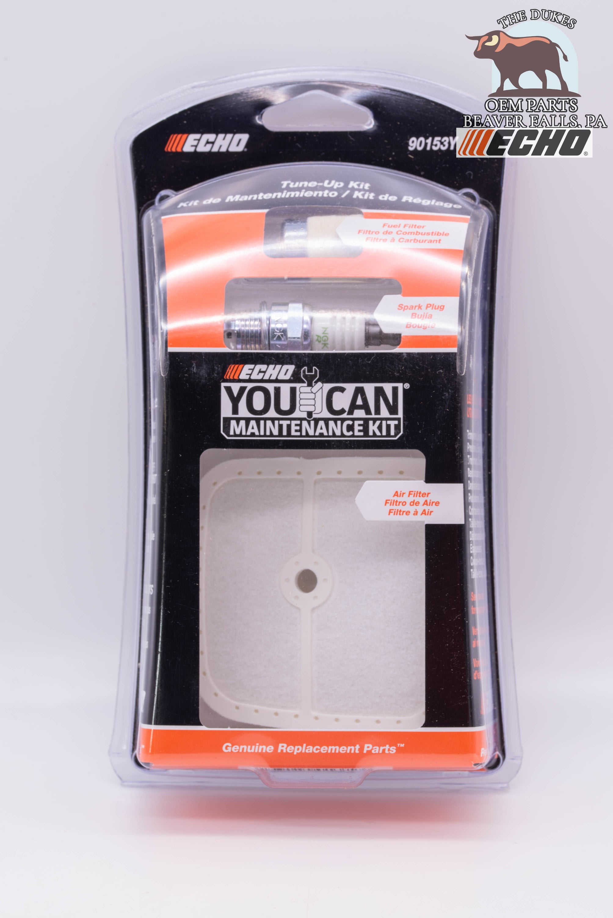 GENUINE ECHO AIR, FUEL FILTER AND SPARK PLUG TUNE UP KIT FITS SRM-260 ...