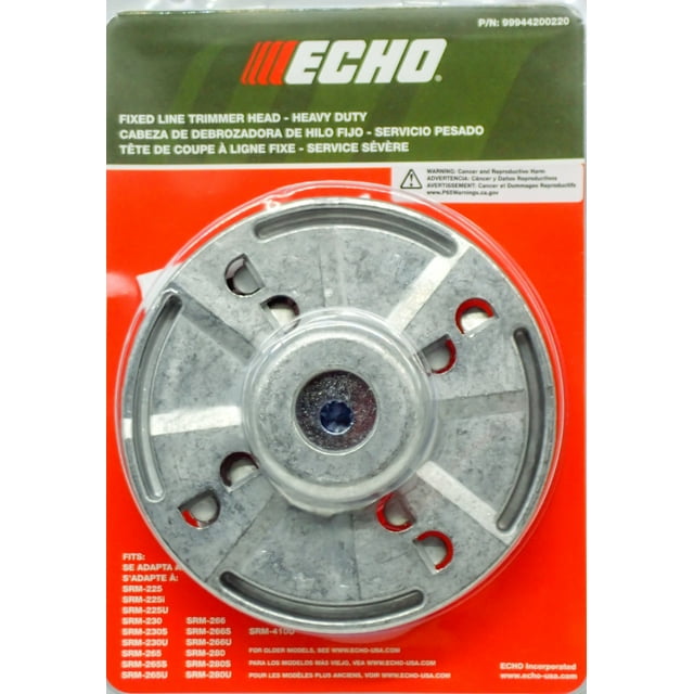 GENUINE ECHO HEAVY DUTY METAL FIXED LINE TRIMMER HEAD 99944200220 ...