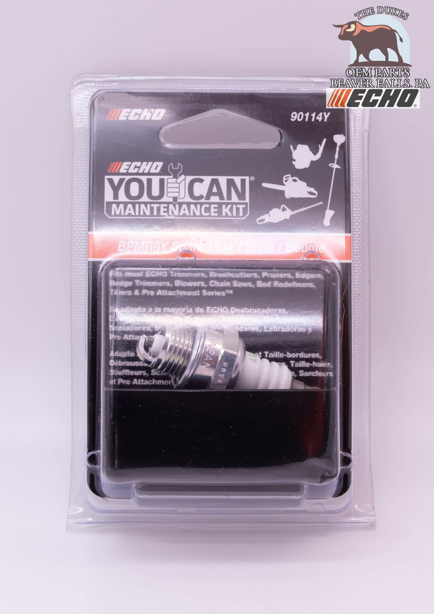 GENUINE ECHO YOU CAN SPARK PLUG KIT FITS MOST ECHO EQUIPMENT 90114Y ...