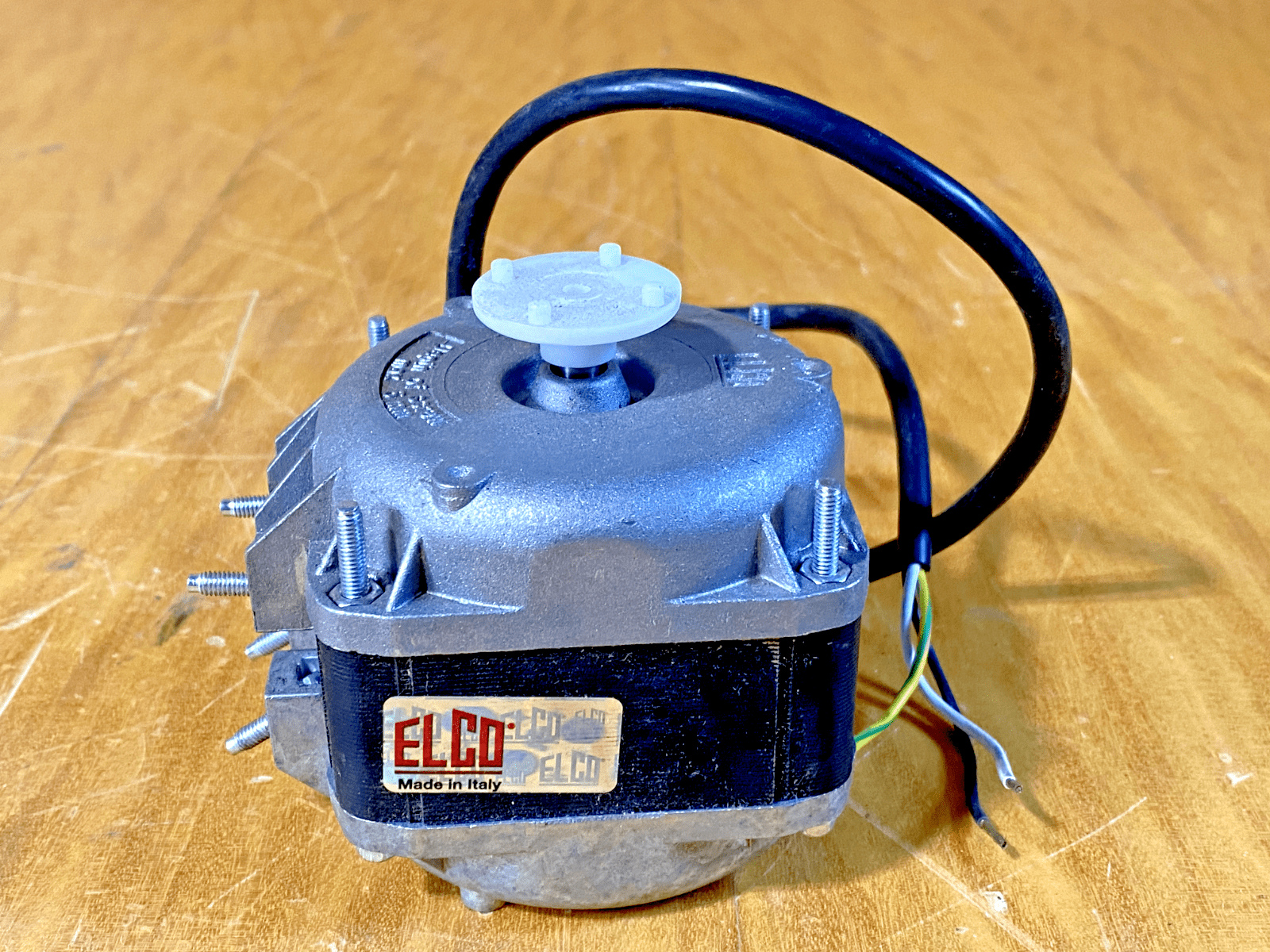 GENUINE ELCO 16W 16 WATT 230v CONDENSER FAN MOTOR FOR FRIDGE FREEZER ...