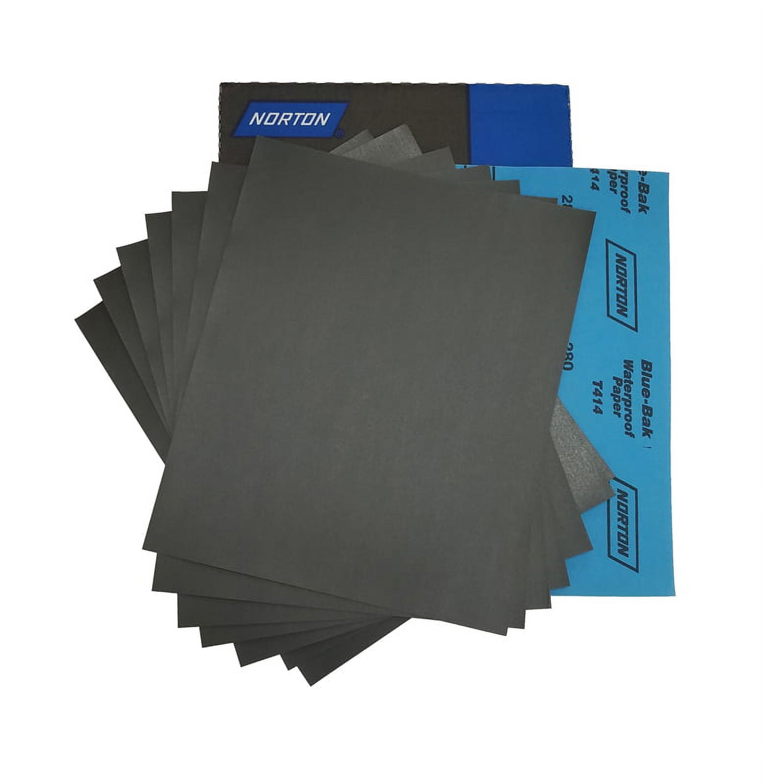 GENUINE NORTON EMERY PAPER grit 4/0 8.5" x 11" 5 sheets - Walmart.com