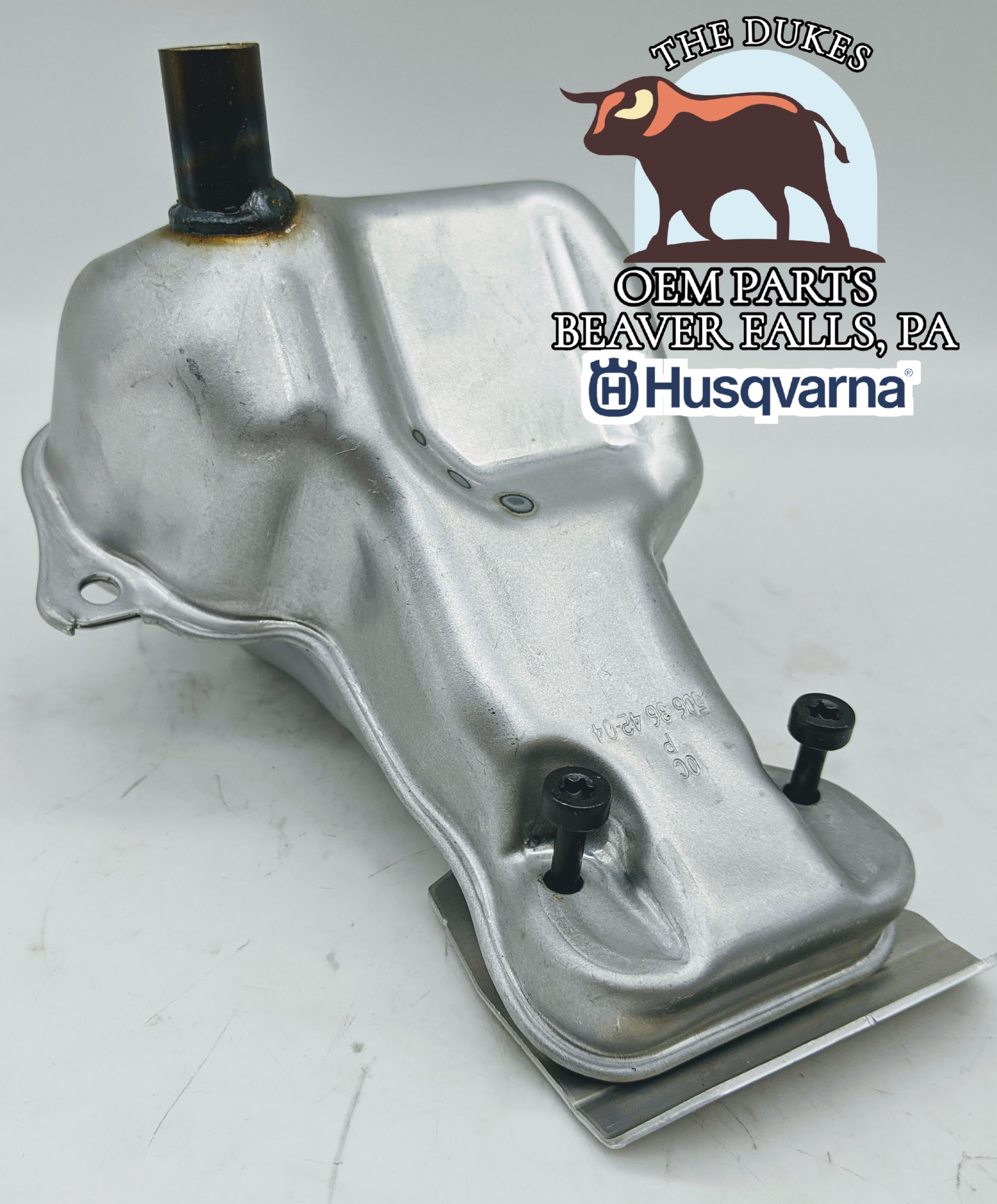 GENUINE OEM HUSQVARNA K750 K760 MUFFLER ASSEMBLY - Walmart.com