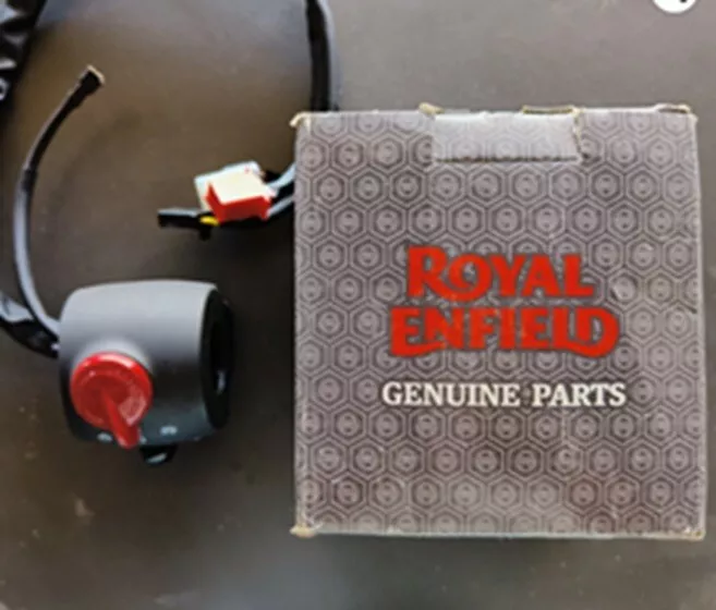 GENUINE ROYAL ENFIELD SWITCH MODULE-RH BLACK METEOR 350 (RAC00055/B ...