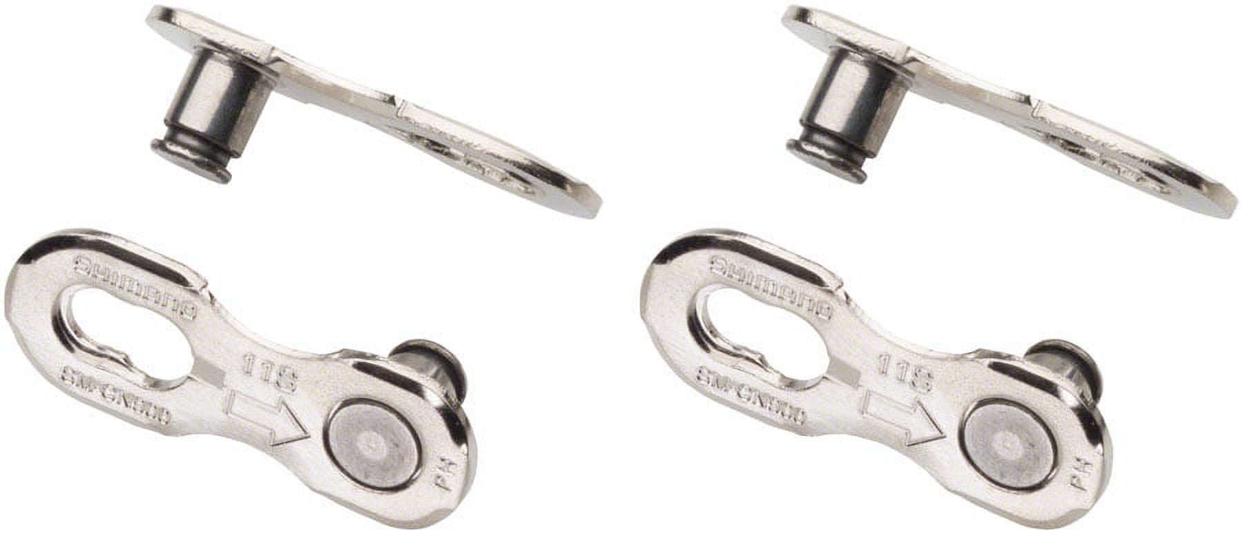 GENUINE Shimano 11 Speed Quick-Link Connector SM-CN900 Silver 2 Pairs ...