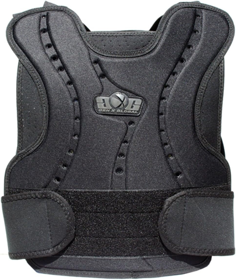 GENx Paintball GXG Black Chest Protector Front/Back New - Walmart.com