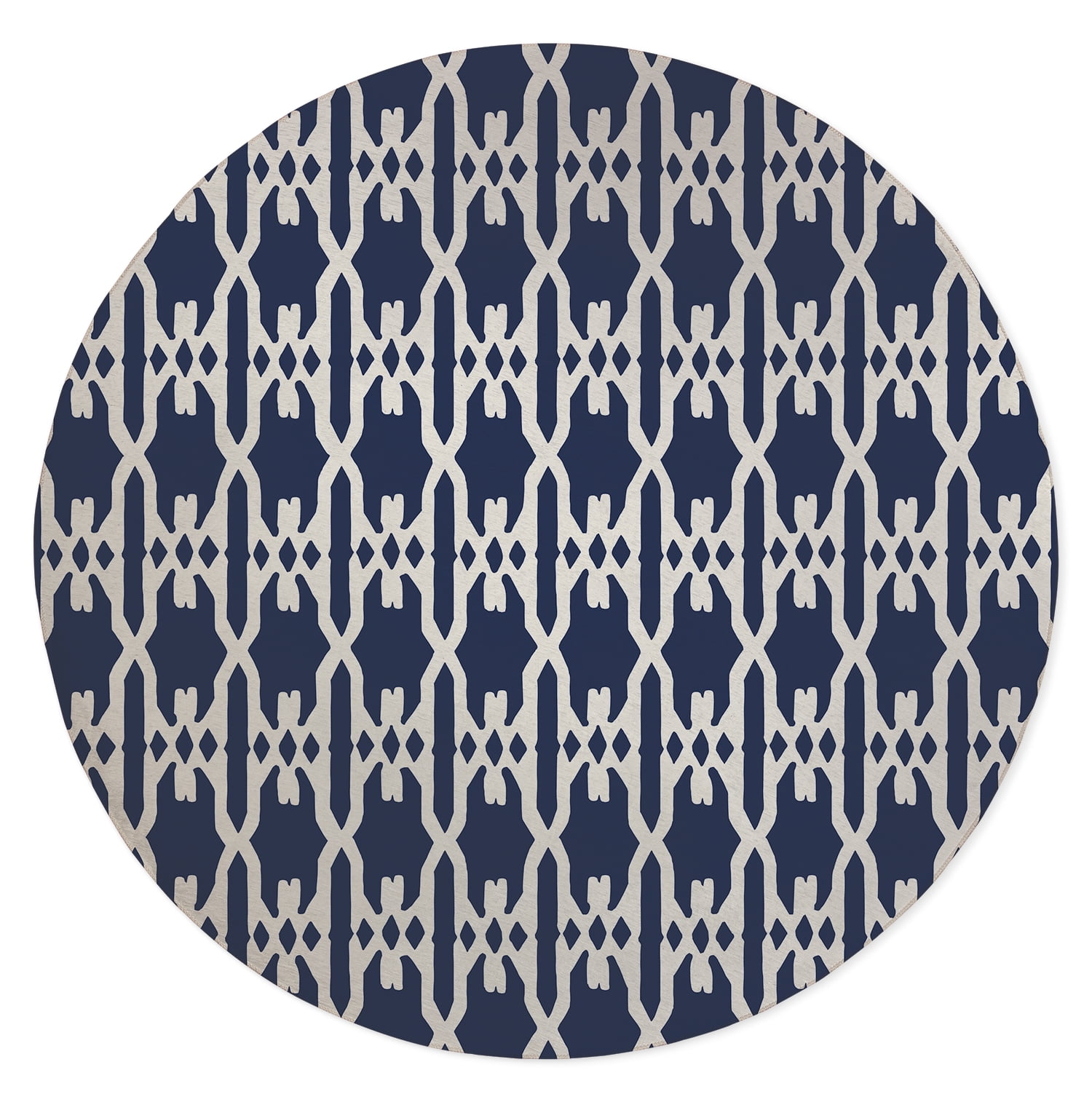 GEO LOGAN NAVY Indoor Floor Mat By Kavka Designs - Walmart.com