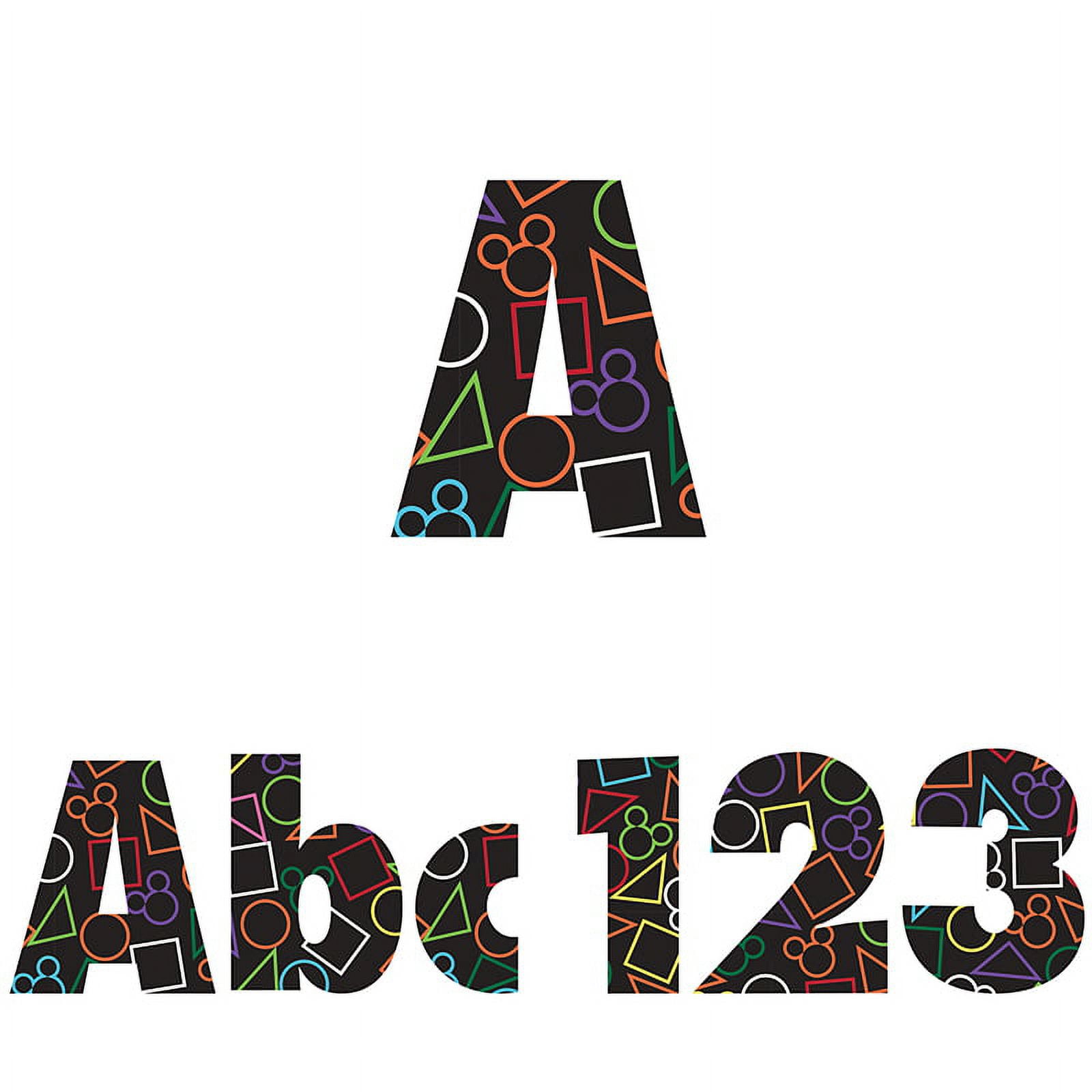 GEO MICKEY DECO LETTERS - Walmart.com