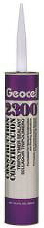 GEOCEL 2300 CONSTRUCTION TRIPOLYMER SEALANT, BLACK, 10.3 OZ. per 24 ...