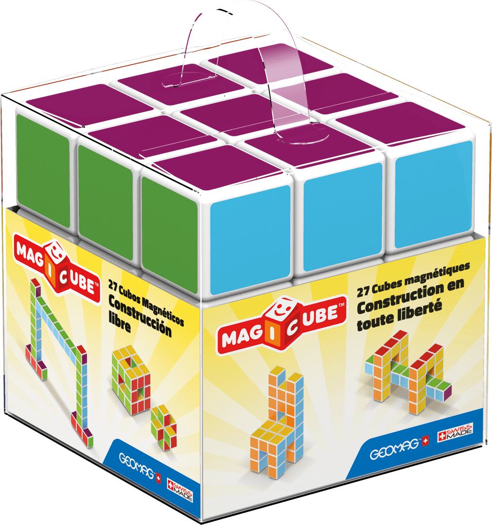 GEOMAG Magicube Free Building 27-Piece Construction Toy Set - Walmart.com