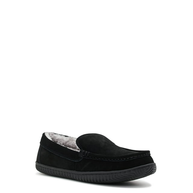George Men's Hillcrest Suede Moccasin Slippers - Walmart.com