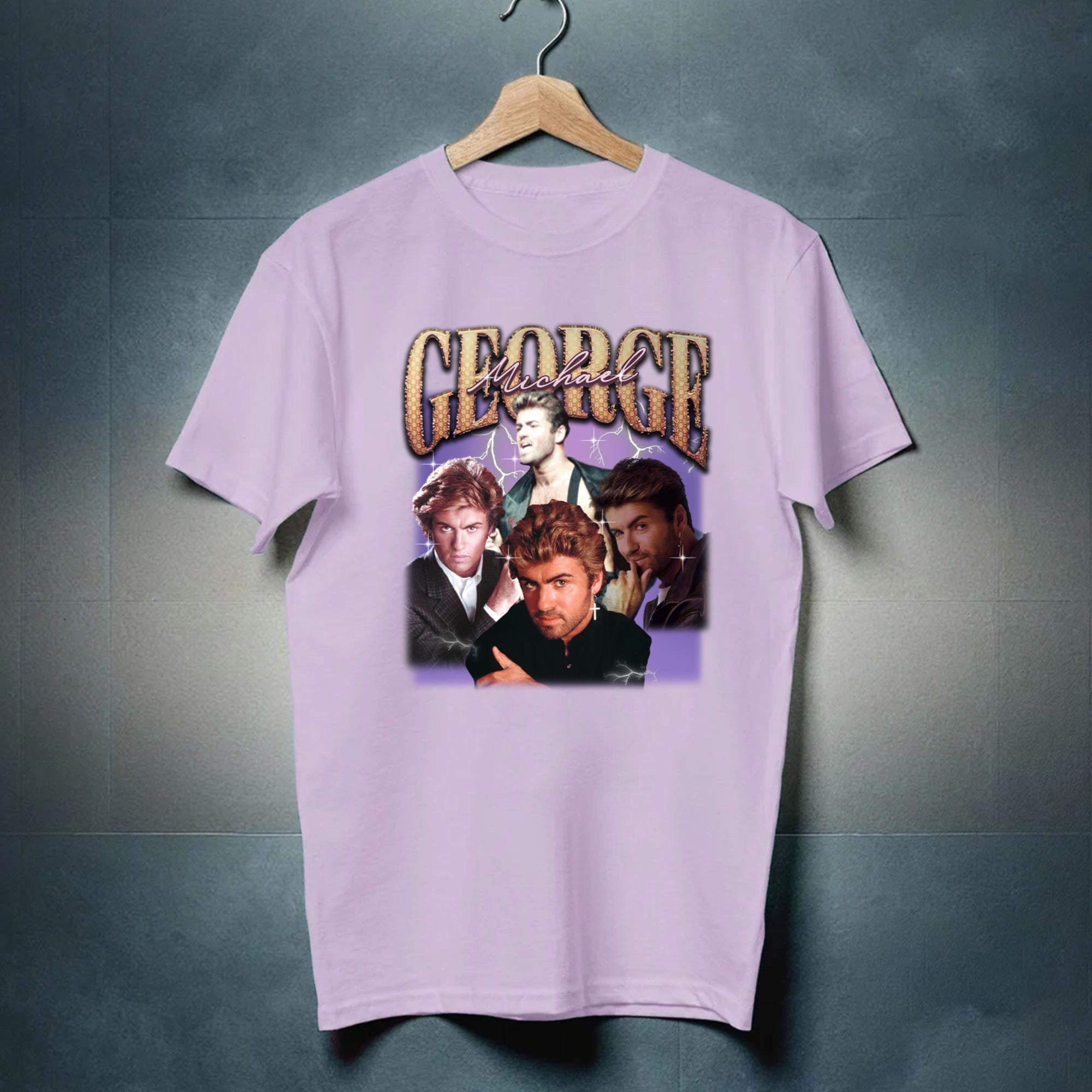 GEORGE MICHAEL Shirt George Michael Fan Tees George Michael Retro ...