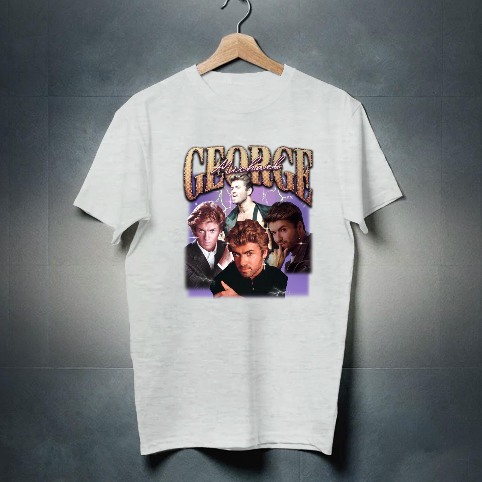 GEORGE MICHAEL Shirt George Michael Fan Tees George Michael Retro ...