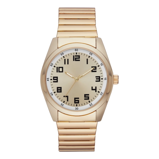 GEORGE Men's Analog Expansion Band Watch - Walmart Business Supplies