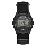 George Men's Digital Watch, Black Case, Positive Display, Nylon ...