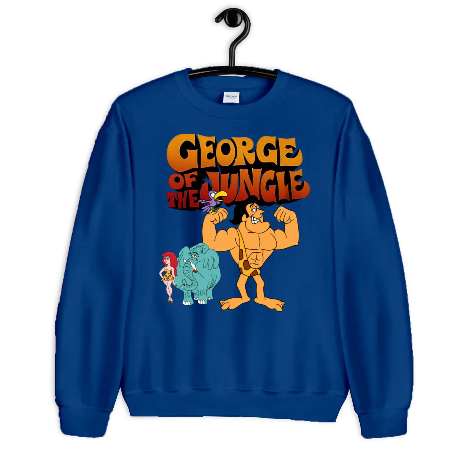 GEORGE OF THE JUNGLE T-SHIRT - Cartoon JAY WARD Cereal Quisp-TH48987 ...