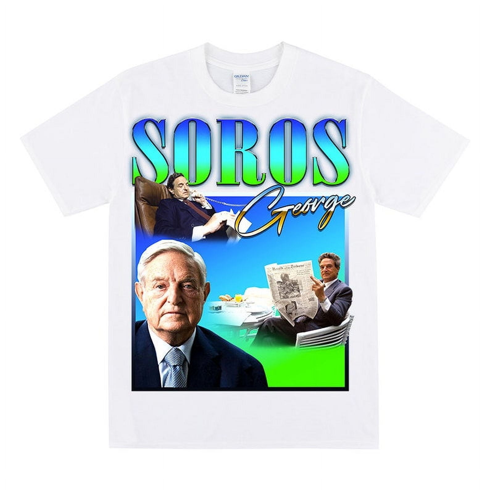 GEORGE SOROS Homage T-shirt , Meme Inspired Tee , Animal Print Funny T ...