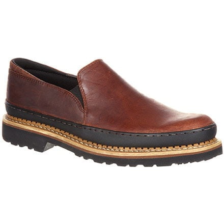 GEORGIA BOOT Men's Georgia Giant Twin Gore Soft Toe Slip-On Work Shoe ...
