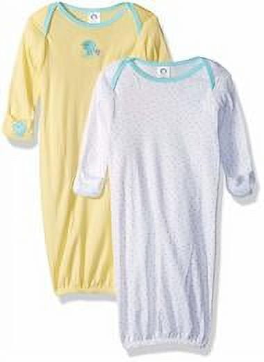 GERBER 2-Pack Gowns - New Duck (0-6 Months) - Walmart.com