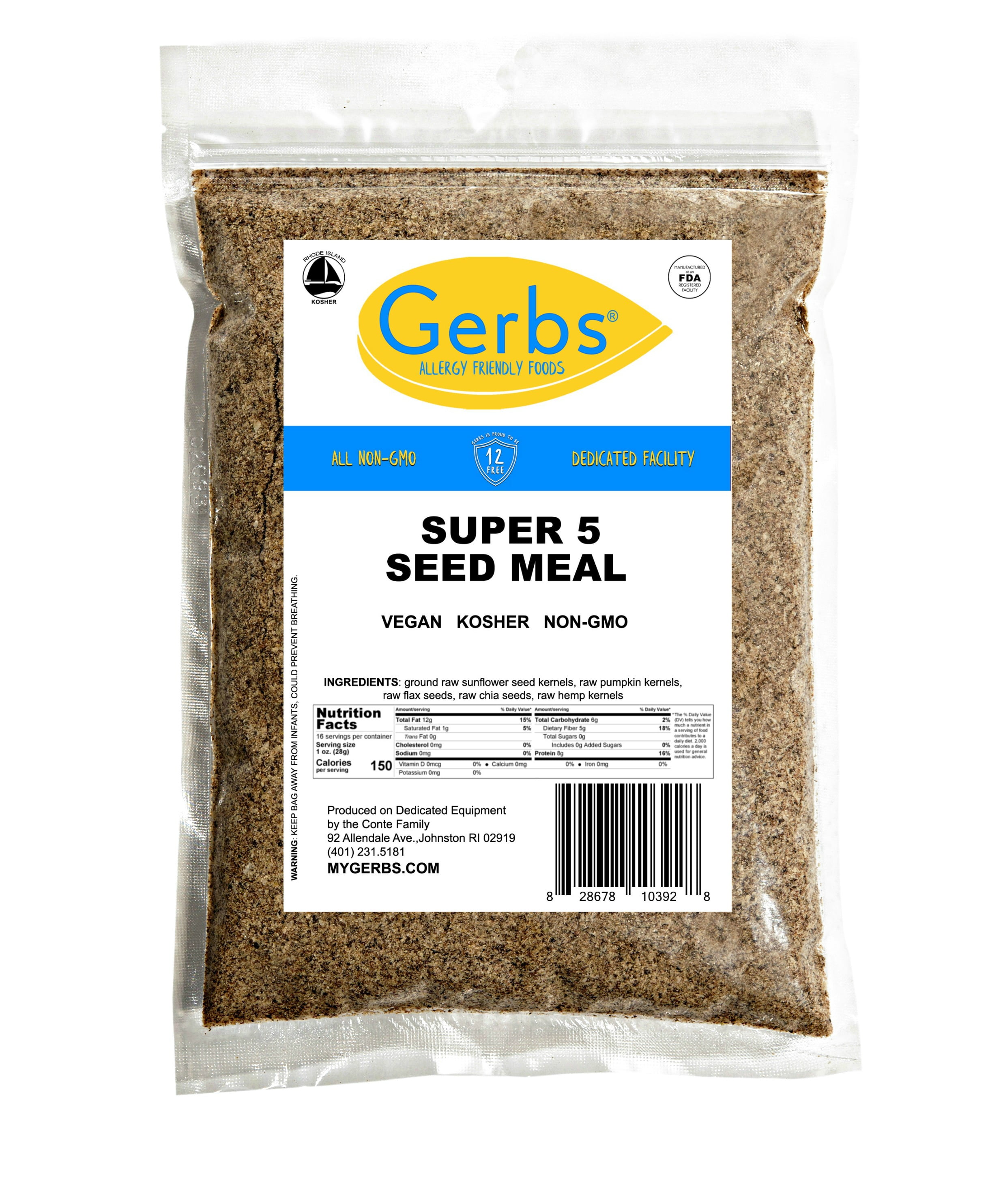 Gerbs Allergy Friendly Foods - Walmart.com