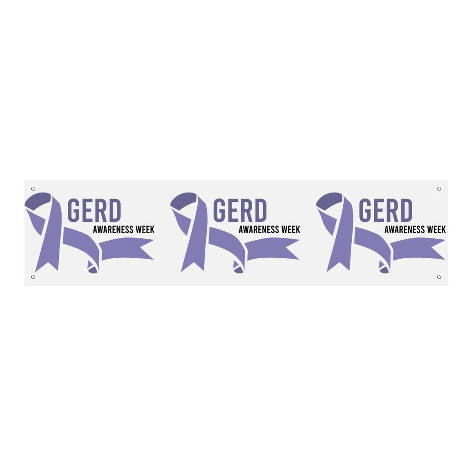 GERD Awareness Week Ribbon Banners Flag Hanging Backdrop Sign Wall ...