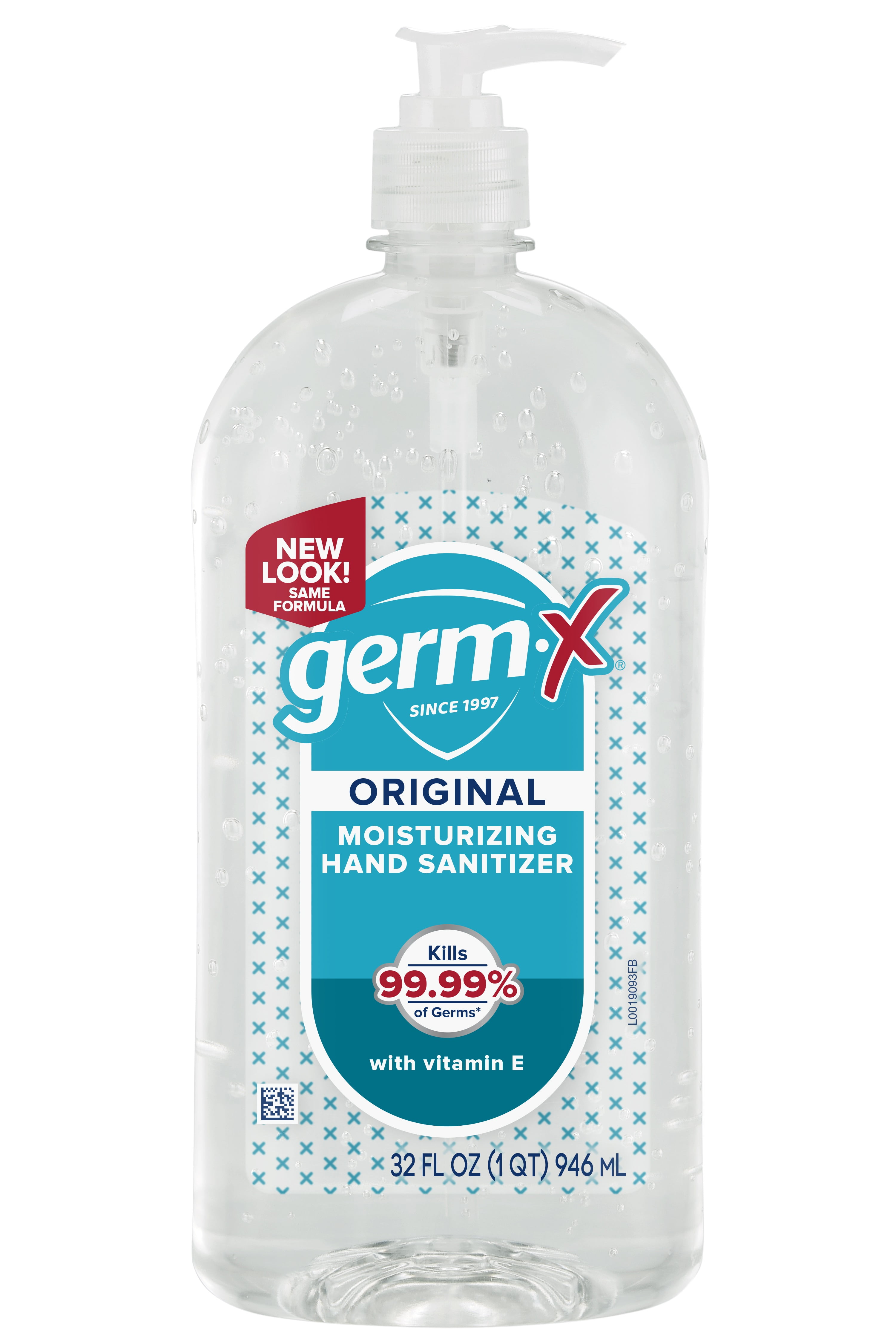 Germ-X Original Hand Sanitizer, 32 oz with Pump Dispenser, Added ...