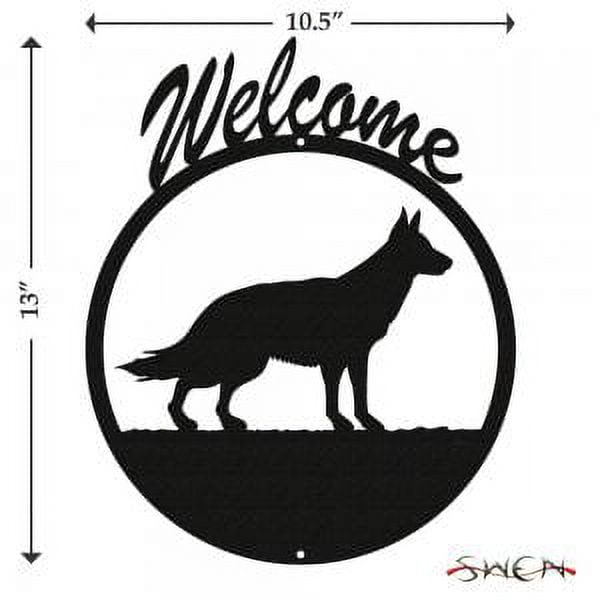 GERMAN SHEPHERD Welcome Sign - Walmart.com