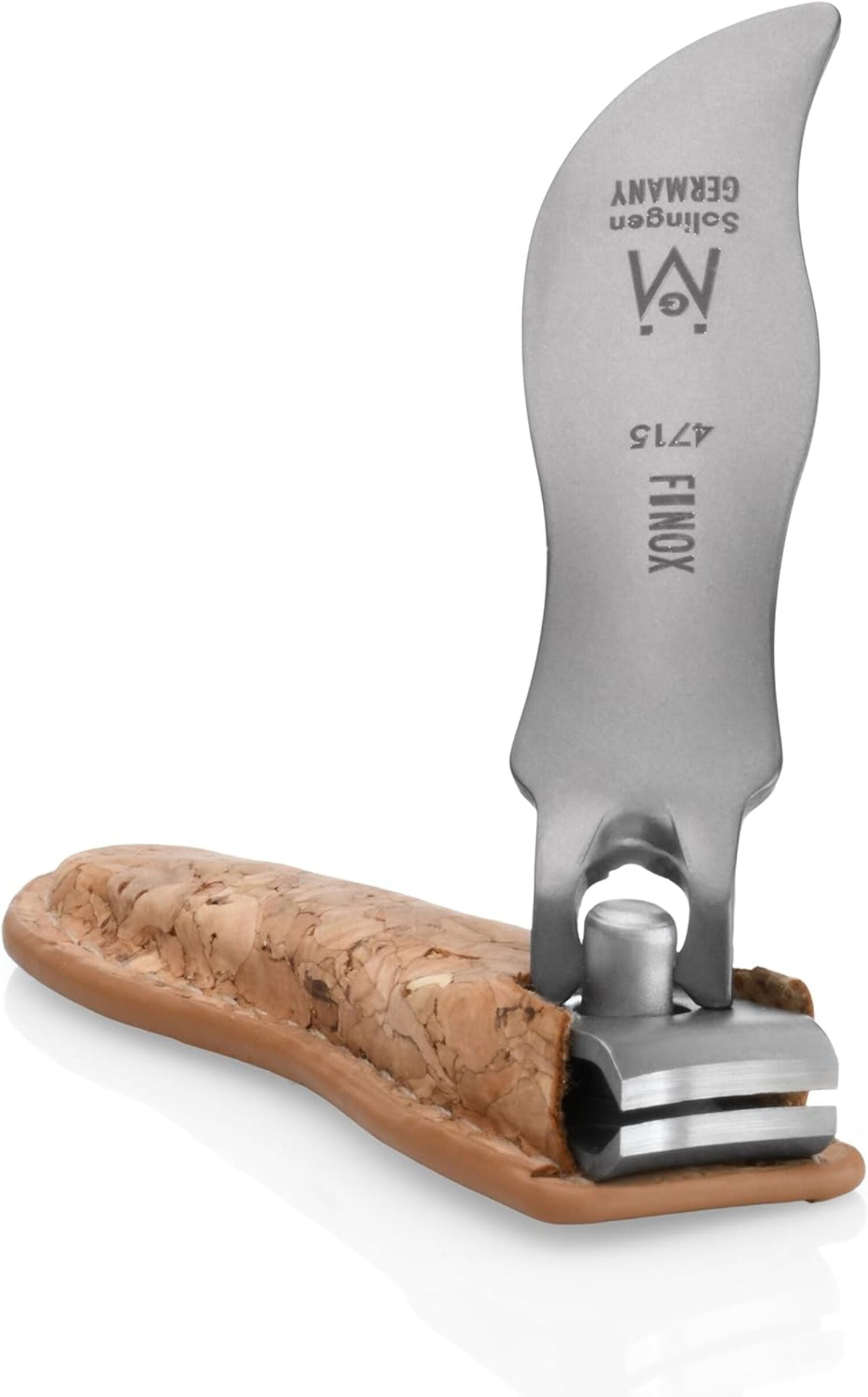 GERMANIKURE Economy Small Nail Clipper in Vegan Cork Case, Ethically ...