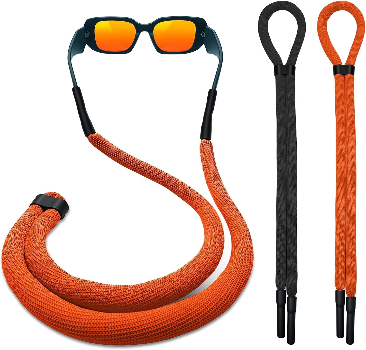 GERNEO Floating Glasses Strap for Sport Adjustable Sunglasses Strap for ...