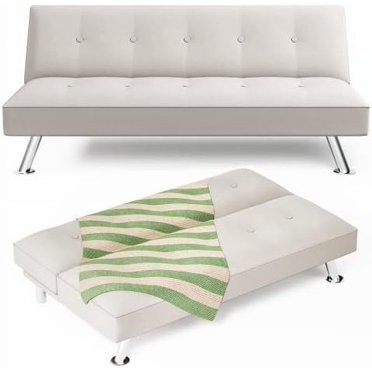 VIXLON 4 Piece Floor Sofa Bed Couch Memory Foam Folding Mattress ...