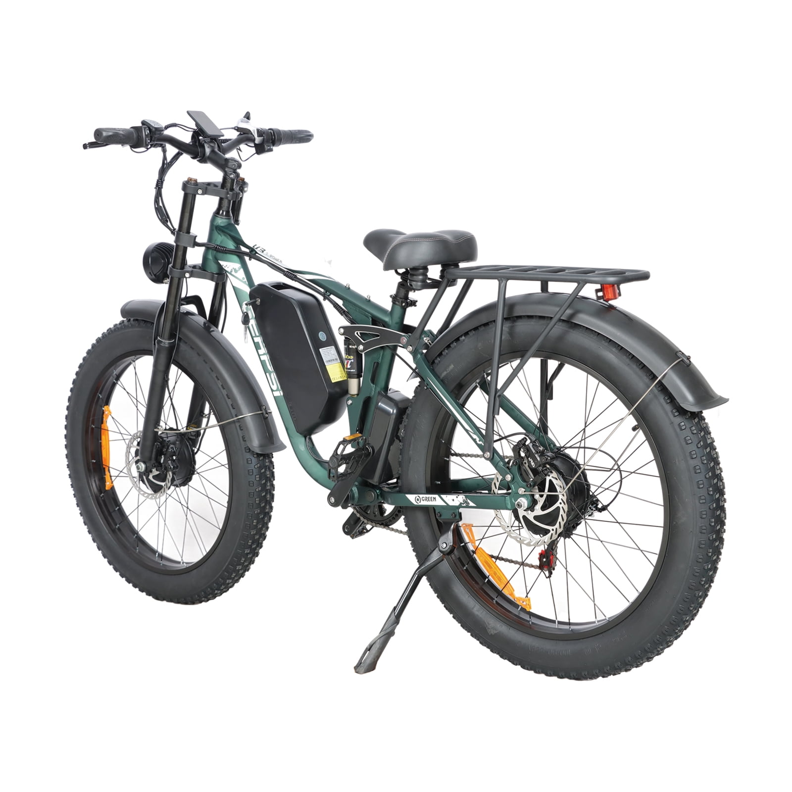 GERPSI Peak 1500W Dual Motor Ebike for Adults, Electric Mountain Dirt ...