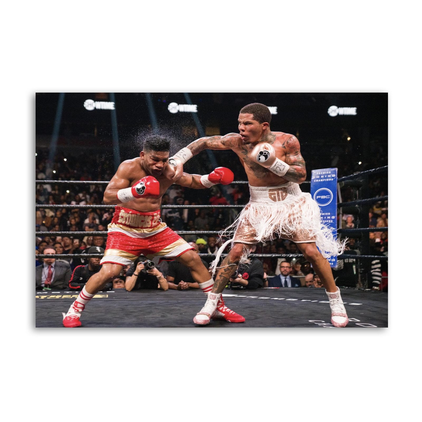GERVONTA DAVIS VS. YURIORKIS GAMBOA Boxing Room Aesthetic Poster Print ...