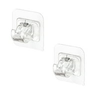 Feiboyy 2Pcs Heavy Duty Closet Rod Supports, U Shaped Holder with ...