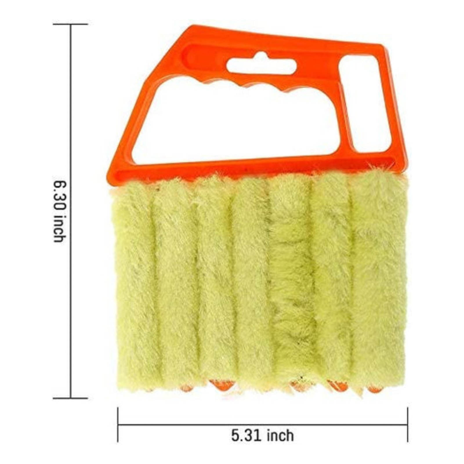 GERsome 2 Pieces Window Venetian Blind Cleaner Tools 1 Piece 7 Finger ...